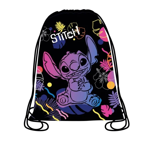 Спортна торба Stitch Black